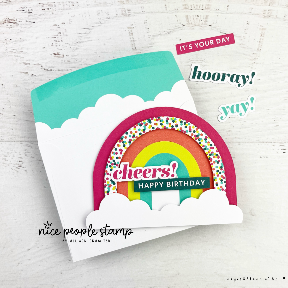 Rainbow Celebration Kit by Stampin' Up!® - Nice People STAMP!