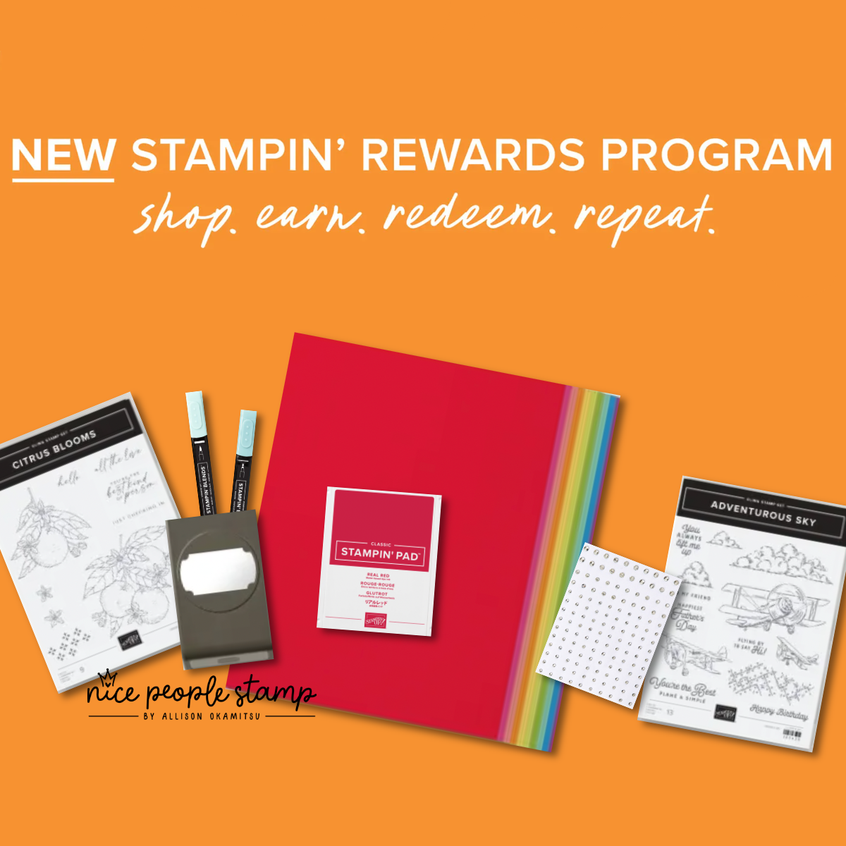 NEW Stampin' Rewards Program